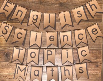 Classroom Decor Bunting for Display Boards Teacher TA LSA - Etsy UK