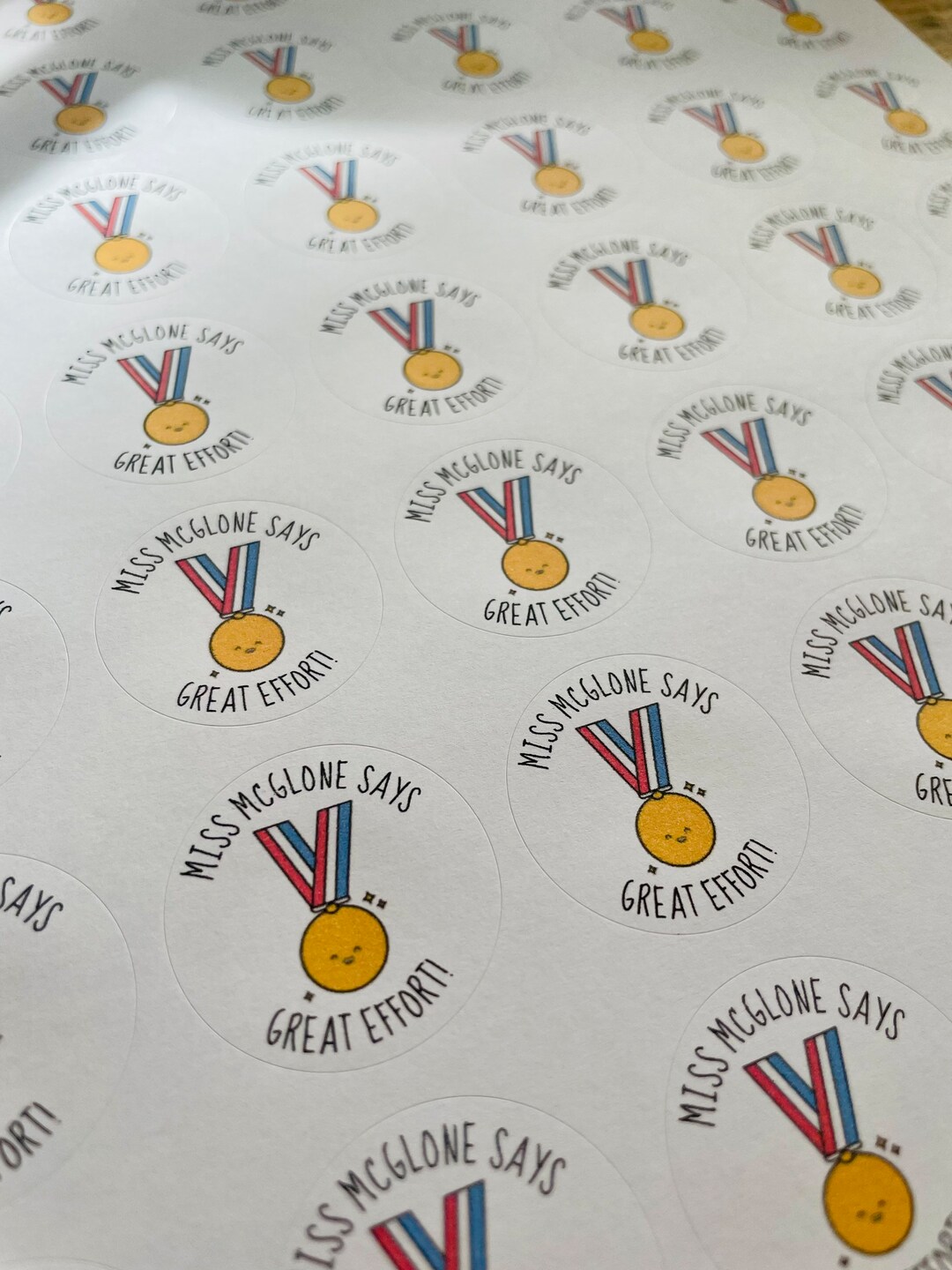 PE Stickers Teacher Stickers Reward Stickers Personalised Stickers ...