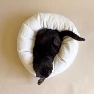 Sereno - Donut Cat Bed, Calming Bed for Pets - Etsy