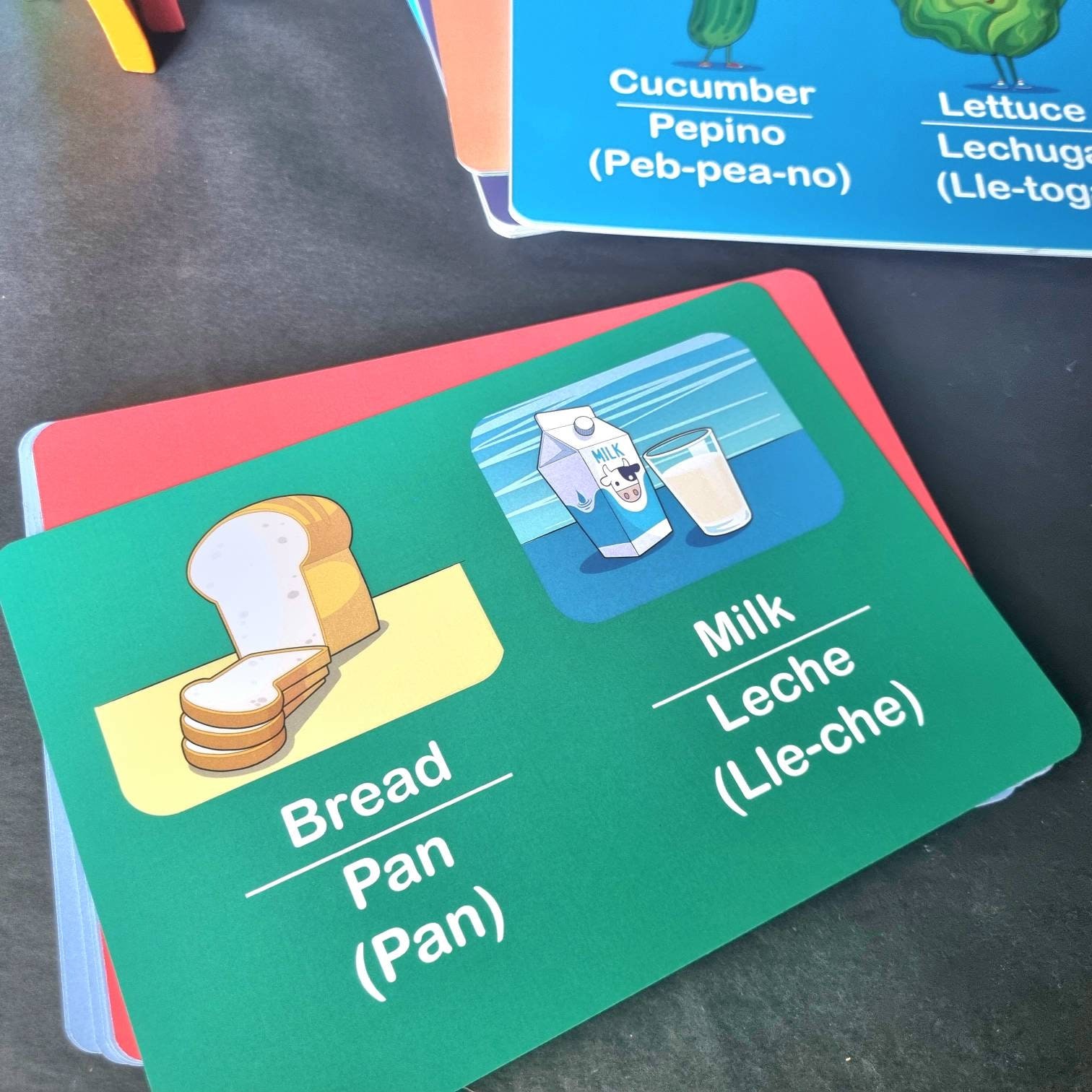 Spanish-english Flashcards/ Alphabet Bi-lingual Flash Cards/ ABC ...