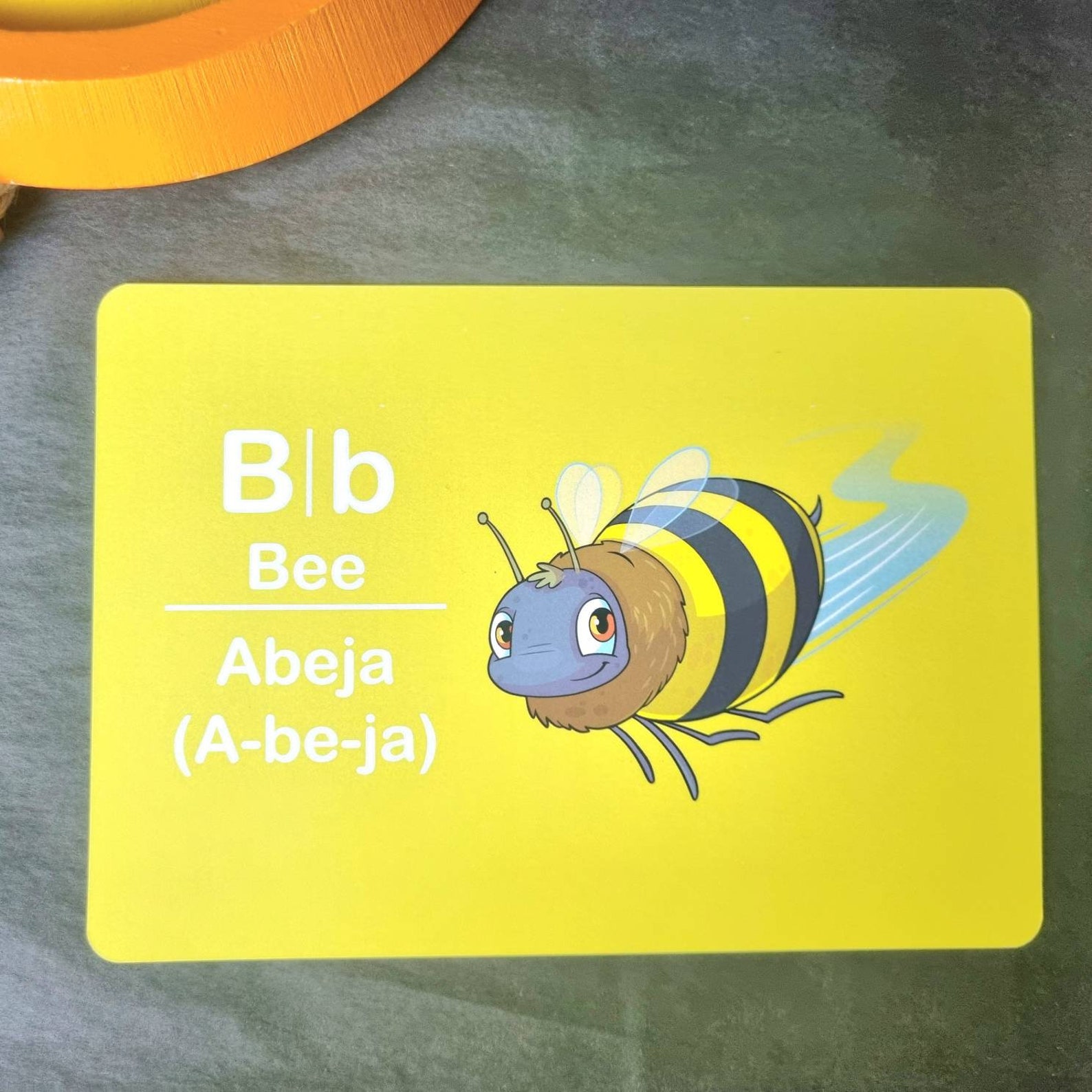 Spanish-english Flashcards/ Alphabet Bi-lingual Flash Cards/ ABC ...