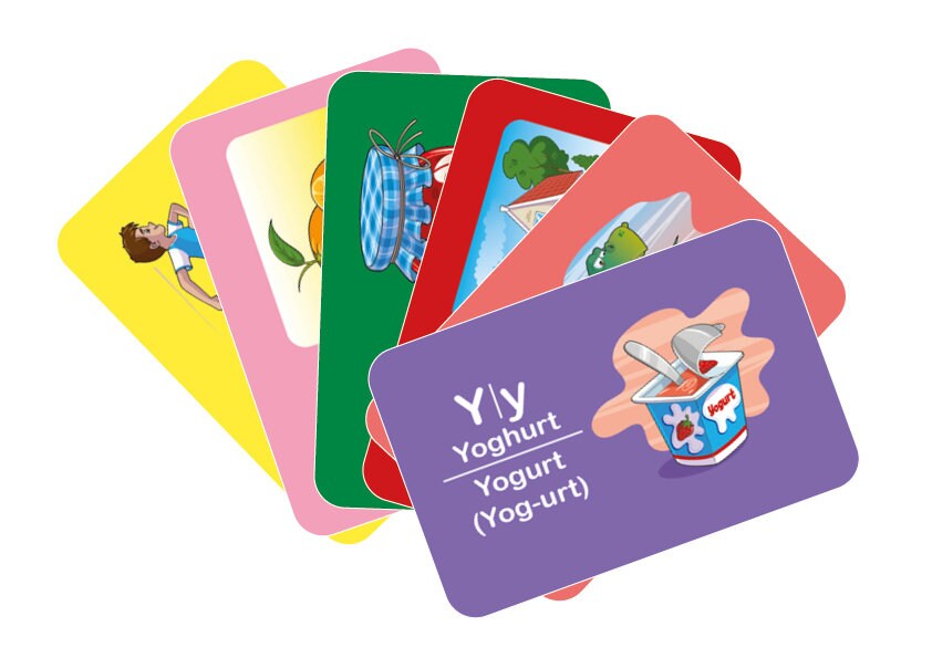 Bilingual Italian/english Flashcards. Alphabet Bi-lingual Flash Cards ...
