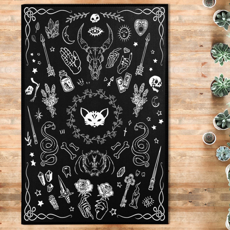 Wiccan Rug - Etsy