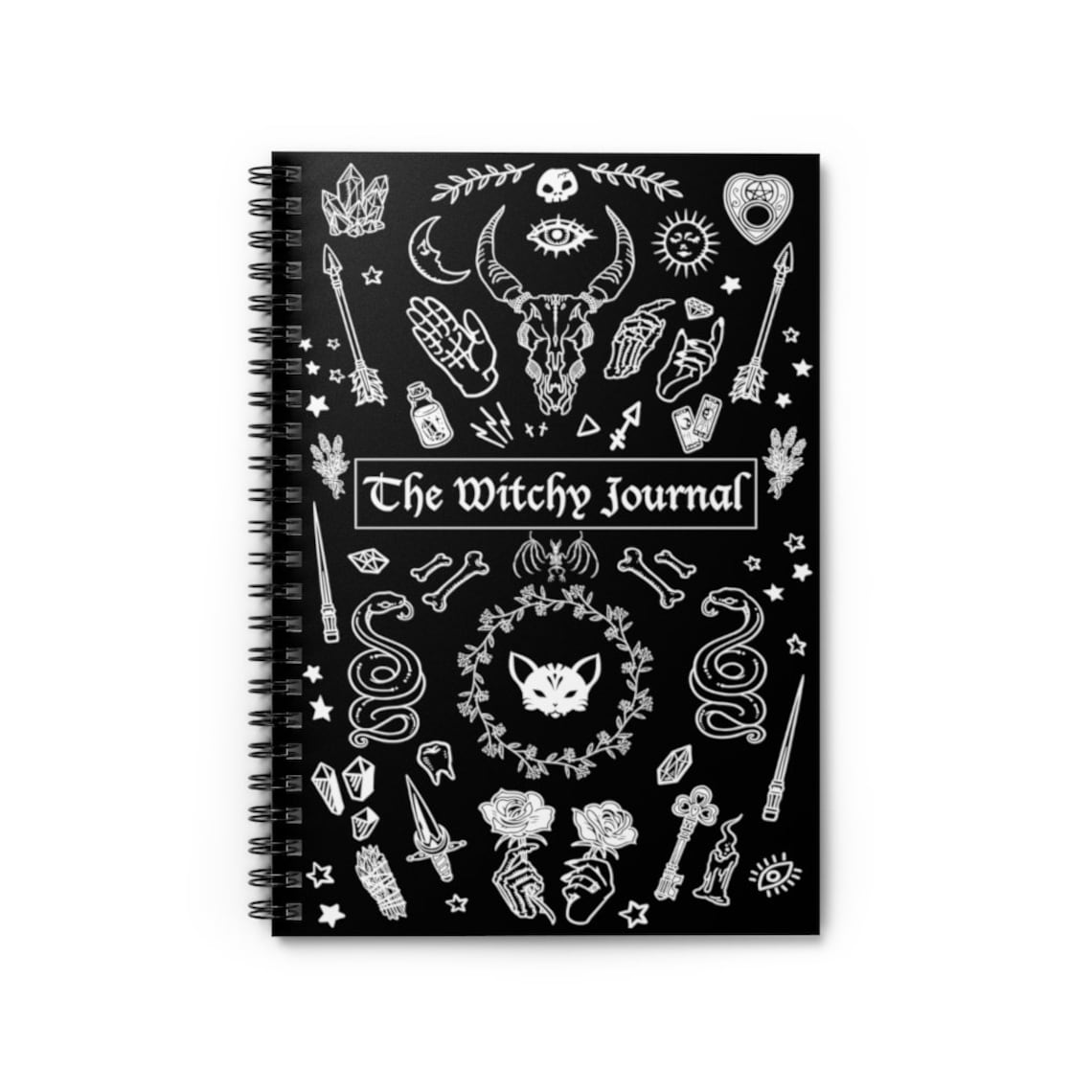 The Witchy Journal: Witch Notebook Wicca Diary Tarot Journal - Etsy