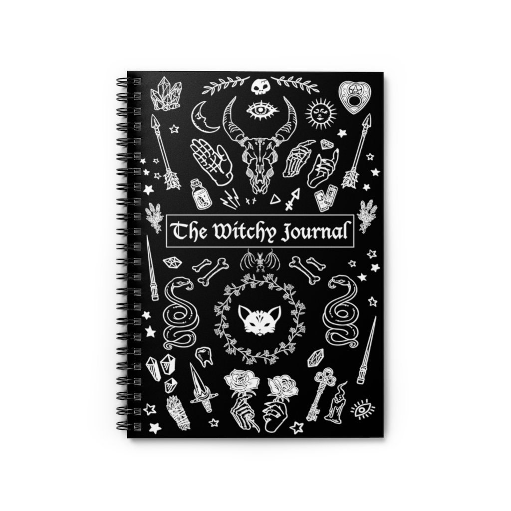 The Witchy Journal: Witch Notebook Wicca Diary Tarot Journal - Etsy