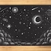 Night Sky Area Rug Celestial Carpet Gothic Starry Night Mystical Witchy ...