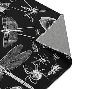 Insects and Moths Rug Butterfly Dragonfly Spider Carpet Biology ...
