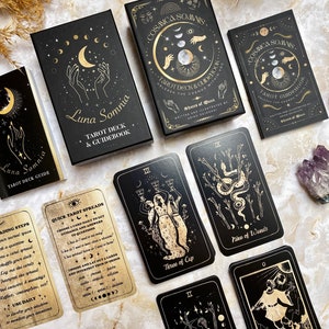 Two Deck Bundle - Luna Somnia and Cosmica Somnis Tarot Set With ...
