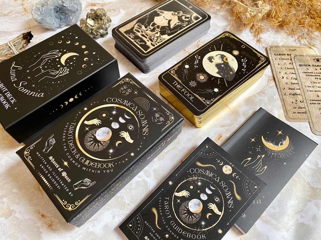Two Deck Bundle - Luna Somnia and Cosmica Somnis Tarot Set With ...