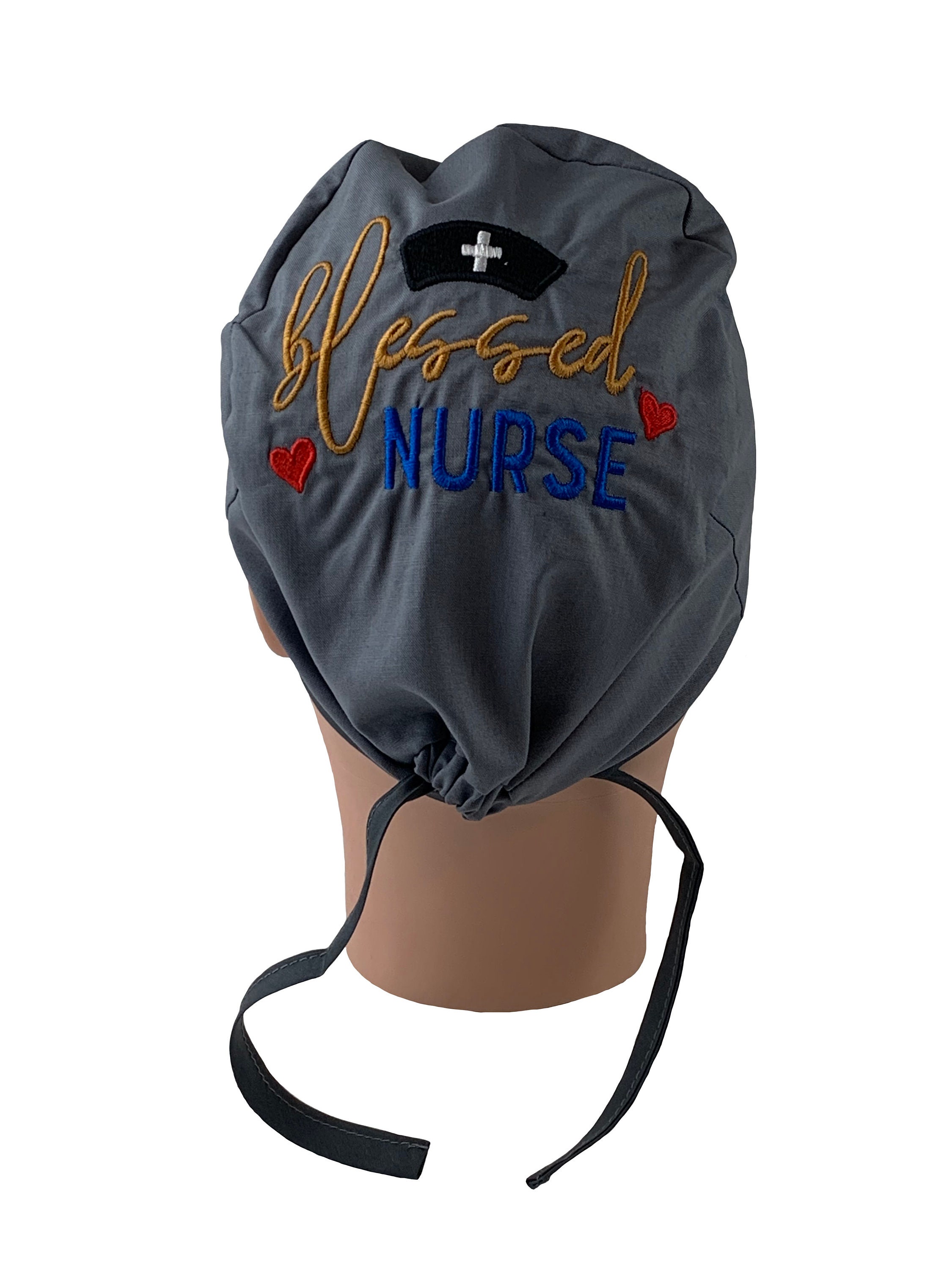 Christian Scrub Caps - Blessed Nurse - Etsy
