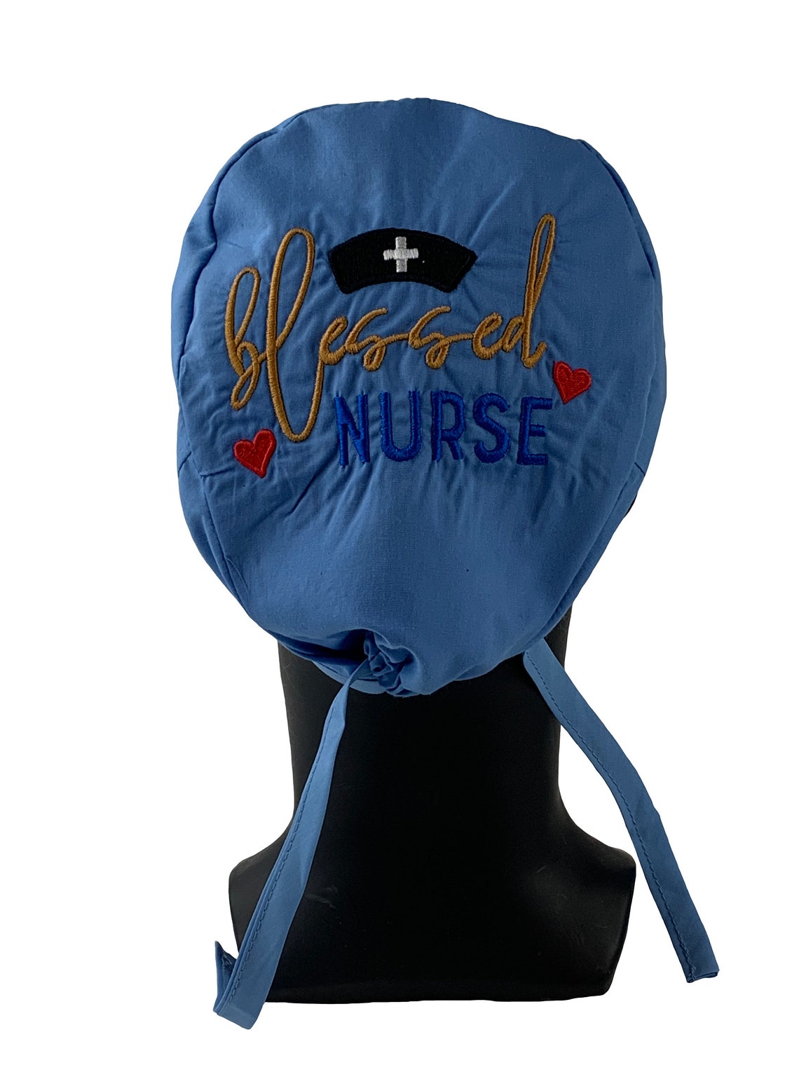 Christian Scrub Caps - Blessed Nurse - Etsy