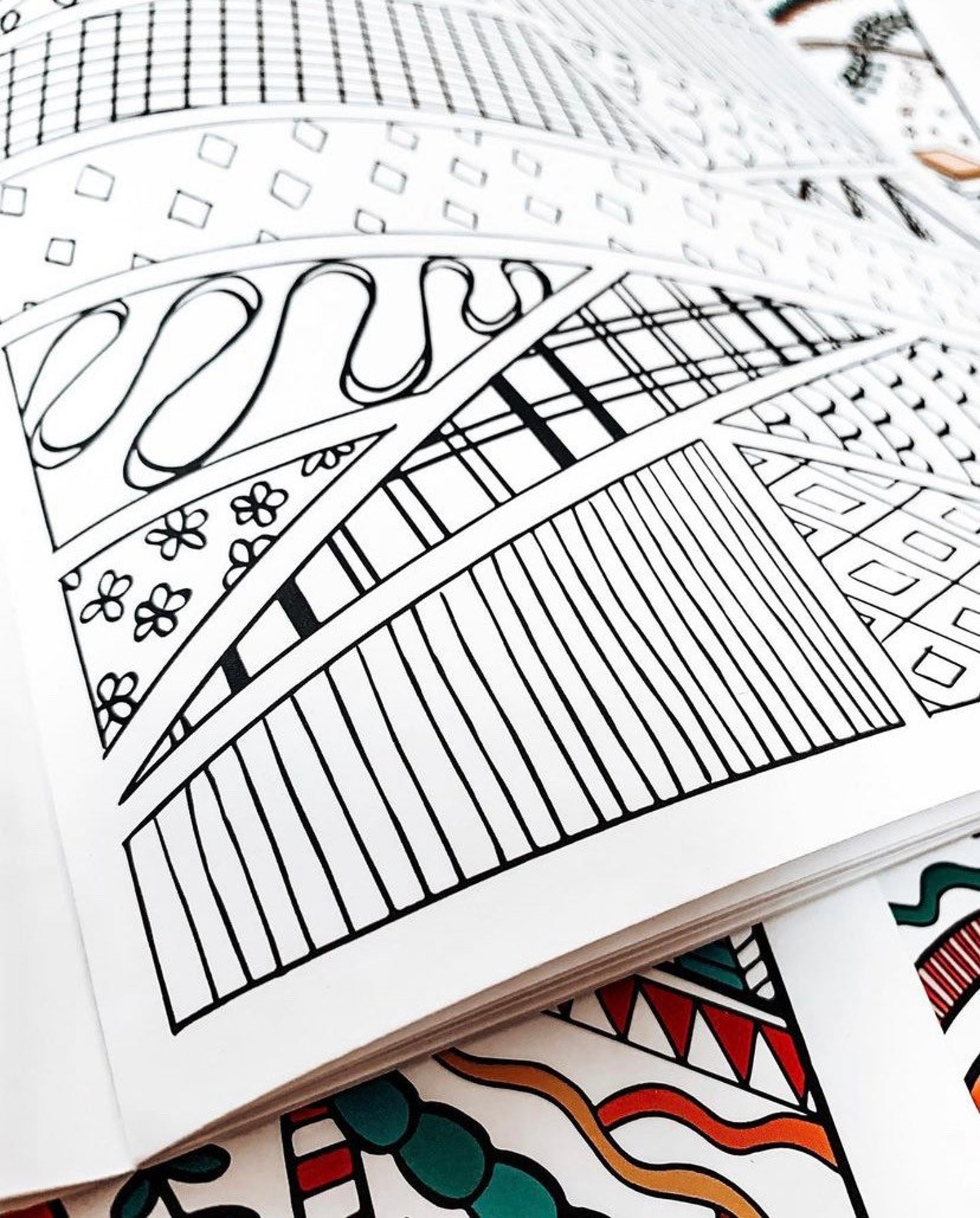 Peace & Patterns Coloring Book | Adult Coloring Book | 20 Pages | Free ...