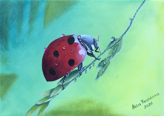 Ladybug Art