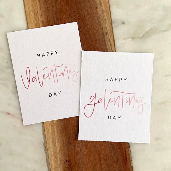 Mini Valentine Cards - Etsy