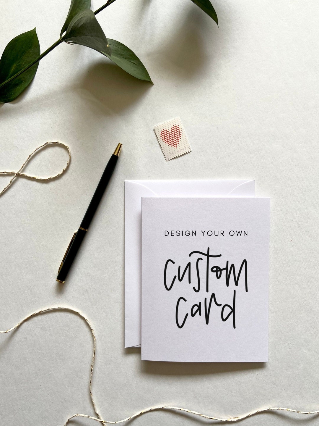 Design Your Own Card Customized Cards Custom Card Sets - Etsy