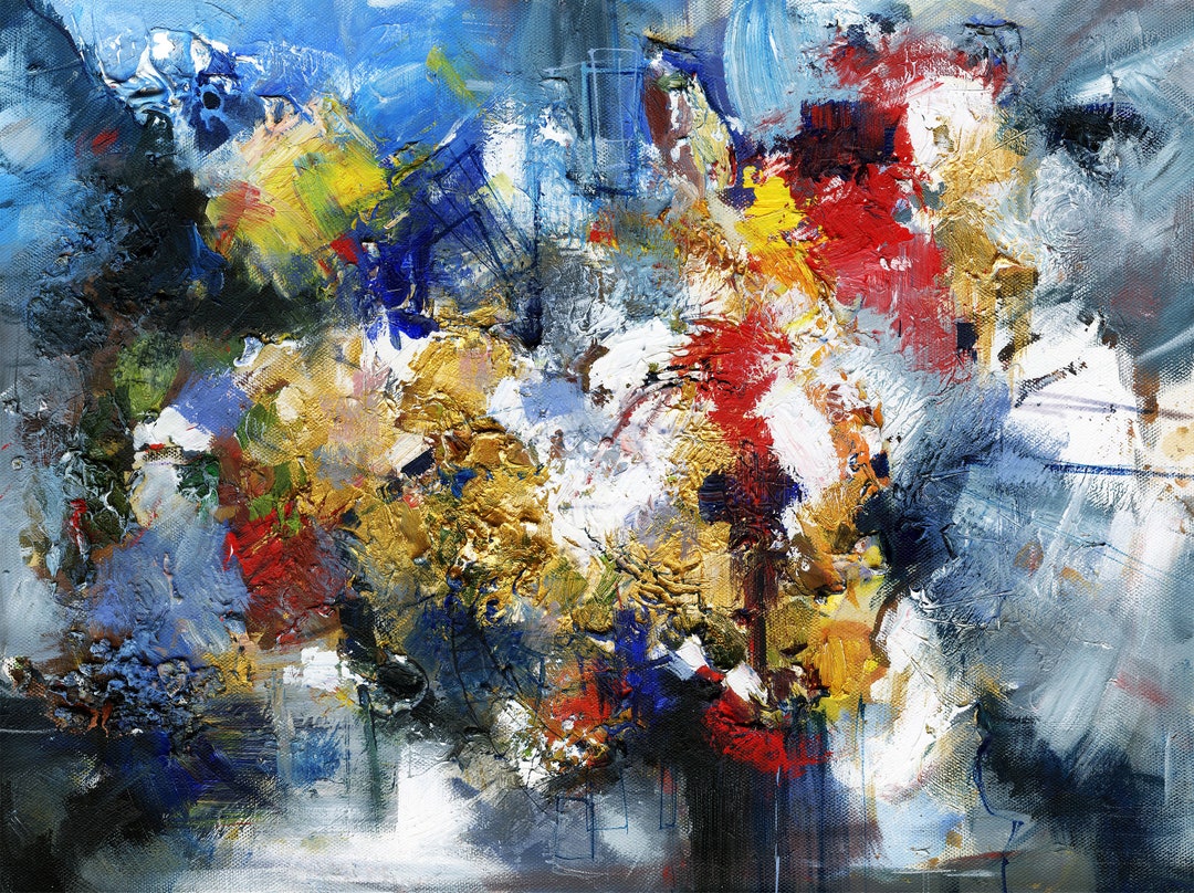 Original Abstract Small,extra Large Wall Art Abstract Painting,long ...