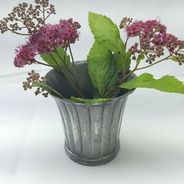 Pewter Vase - Etsy UK