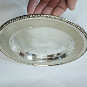 Antique Silver Plated Salver an Early 20th Century Silver Plated Tray ...