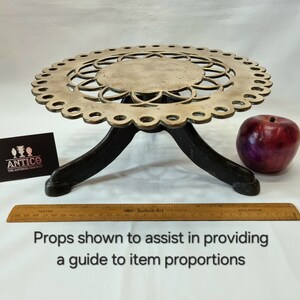 Antique Brass Trivet - an Unusual Early 19th Century Georgian Style ...