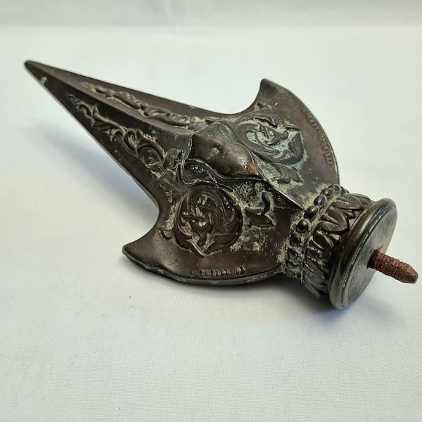 Antique Flag Finials - Etsy