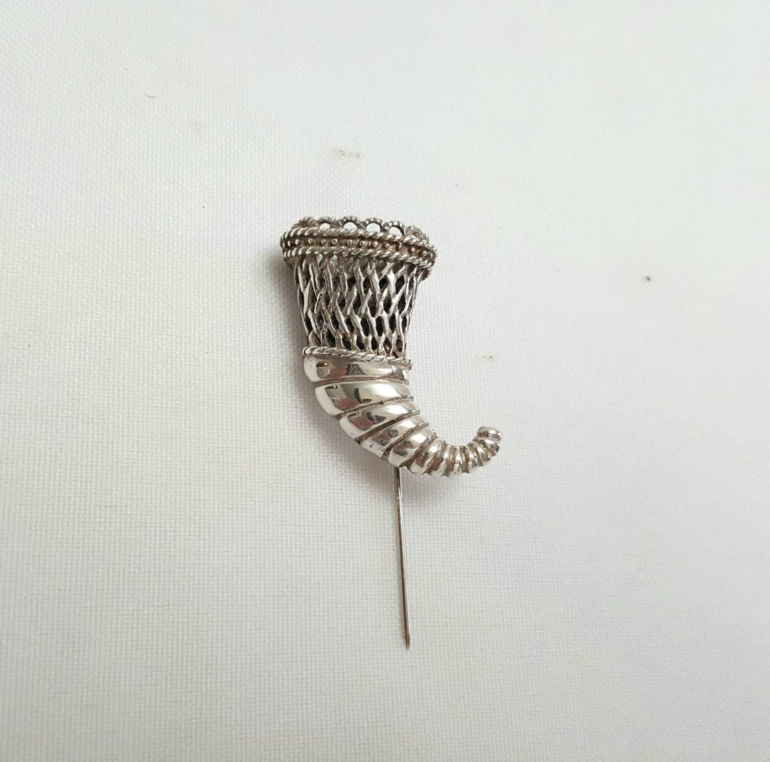 Silver Stick Pin - an Attractive Vintage Sterling Silver 925/1000 ...