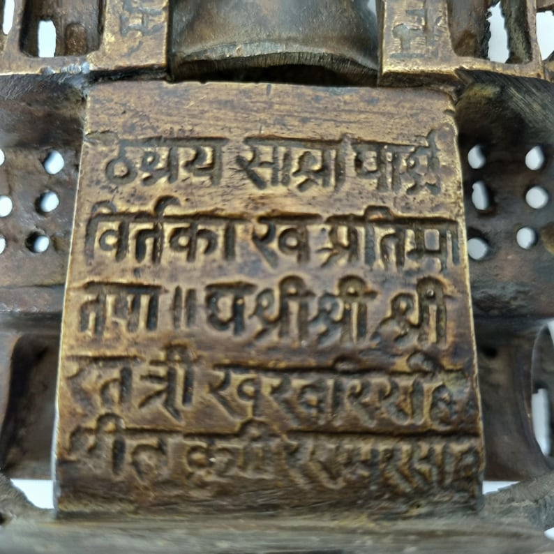 Bronze Jain Shrine - an Antique Indian Jain Altar Shrine, Parsva Jina ...