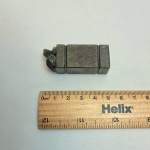 Vintage Chinese Toggle - a Very Dark Nephrite Jade Belt Toggle ...