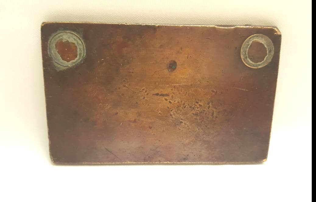 Antique Bronze Paperweight Advertising Piece Made for the - Etsy