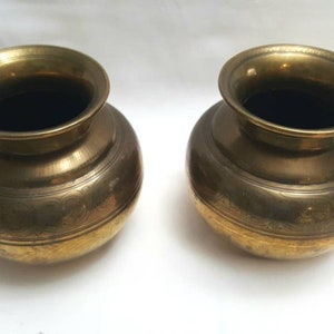 Antique Indian copper lota Hinda lota kalash Hindu Puja lota Chambu ...