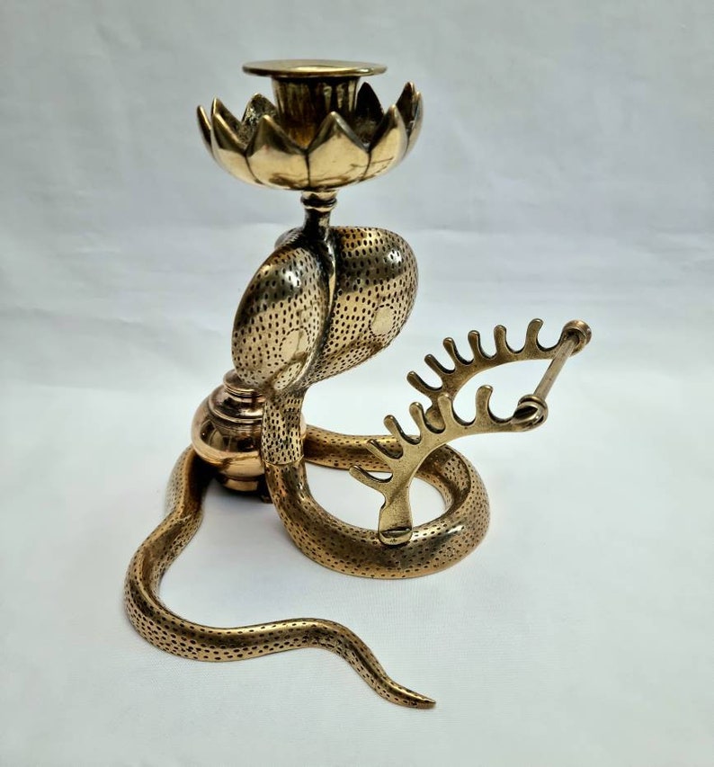 Vintage Indian Inkstand - an Unusual South Asian Brass Inkstand ...