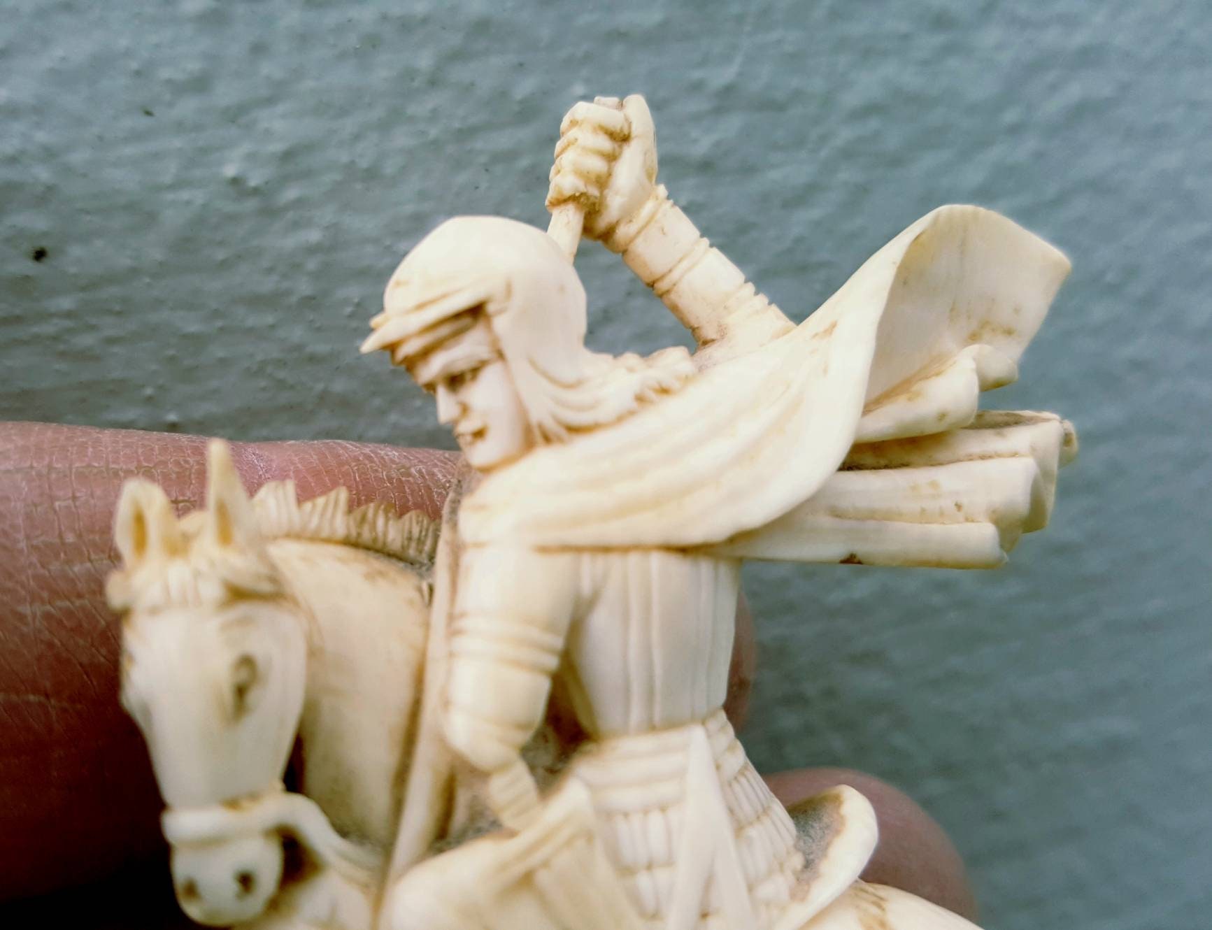 Vintage Mid Century Saint George and The Dragon Figuri - munimoro.gob.pe