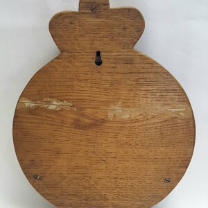 Vintage Danish Plaque - an Unusual Alloy or Aluminium Oak-mounted ...