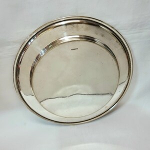 Antique Silver Plated Salver - an Early 20th Century Silver Plated Tray ...