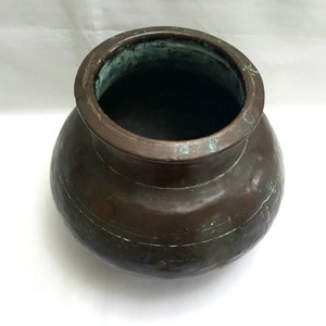 Antique Indian Copper Lota - Hindu Puja Lota, Hinda Lota Kalash, Chambu ...