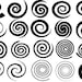 Spiral SVG Bundle, Hypnotic Spiral Svg, Spiral Clipart, Swirl Svg ...