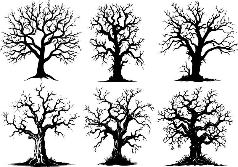 Tree Svg, Tree of Life Svg, Tree Bundle Svg, Tree Clipart, Tree Vector ...