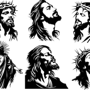 Jesus SVG Bundle, Christian Svg, Jesus Cut Files for Cricut, Jesus ...
