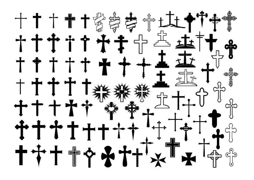 CROSS BUNDLE SVG Files, Cross Cut Files , Cross Clipart, Cross ...
