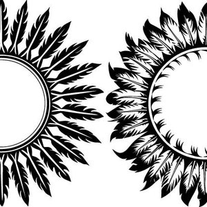 Native American Svg, Native American Circle Clipart, Native American ...