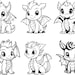 Cute Dragon Svg Bundle, Cartoon Dragon Svg, Kids Dragon Svg, Dragon ...