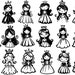 Princess Bundle Svg, Princess Clipart, Princess Cut Files for Cricut ...