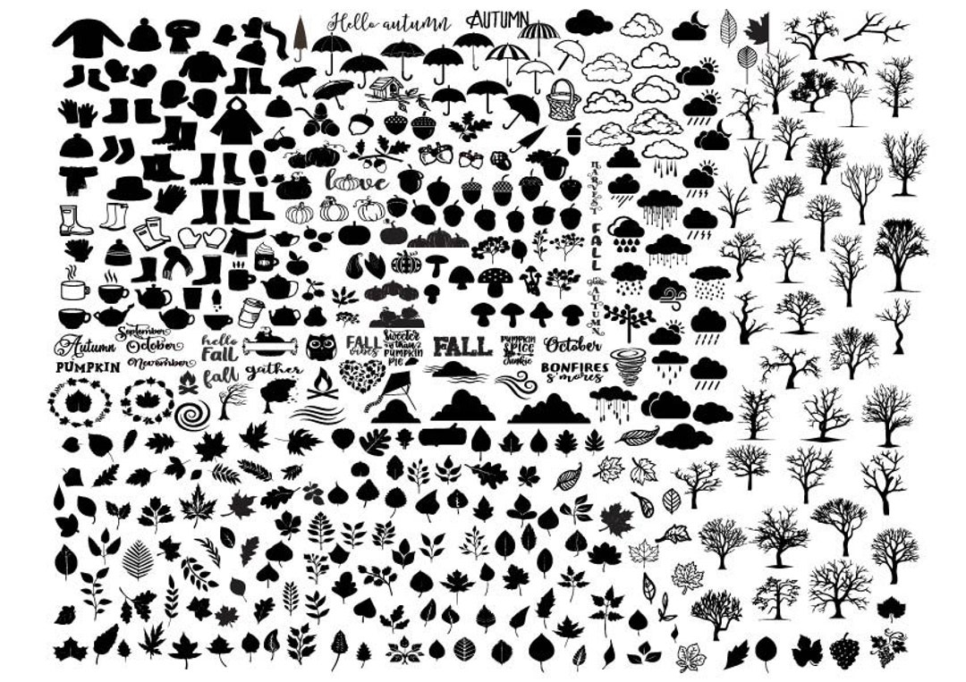 FALL SVG, Fall Bundle Svg, Autumn Svg, Autumn Bundle Svg, Fall Designs ...