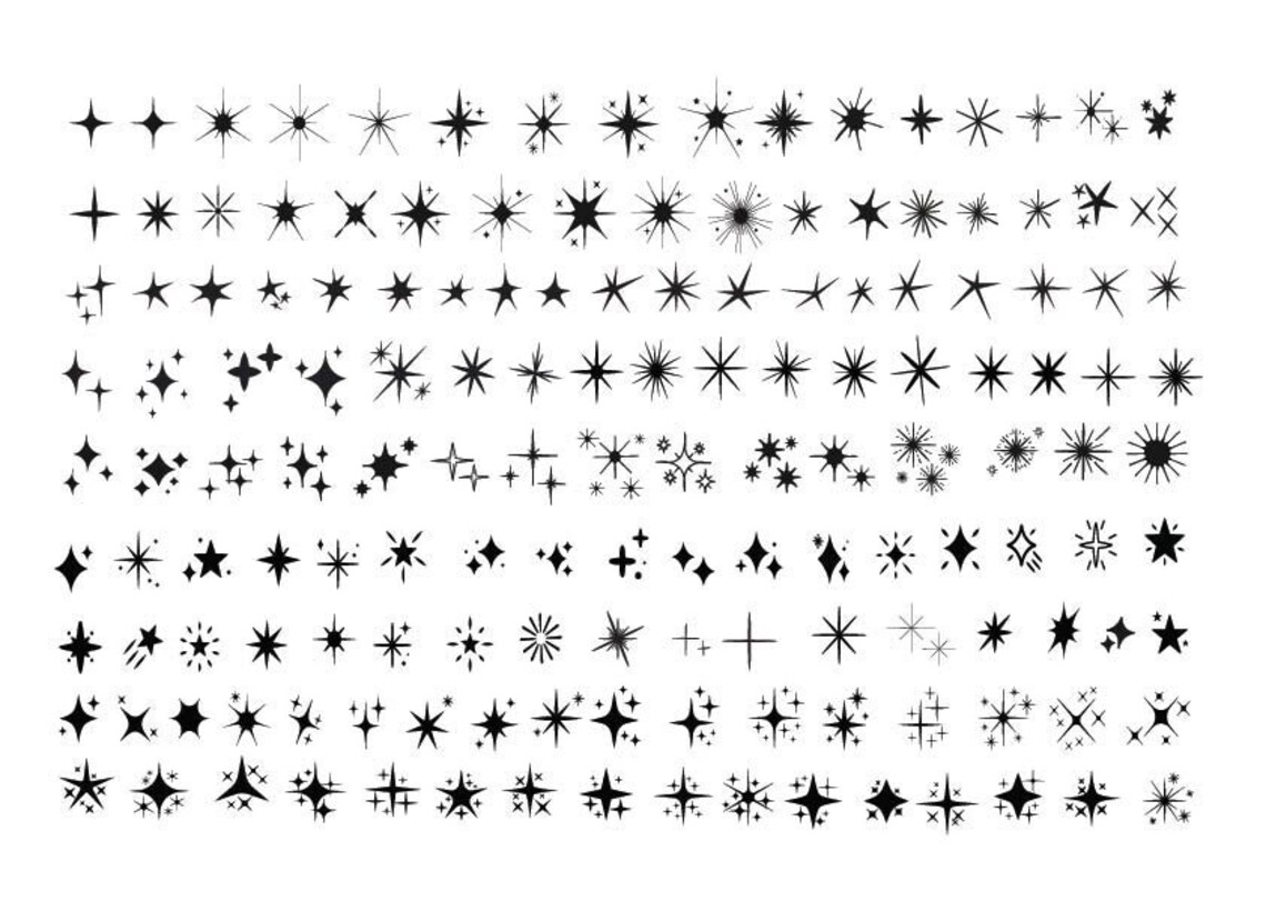 SPARKLE SVG, Sparkle Bundle Svg, Stars Svg, Stars Sparkle Cricut ...