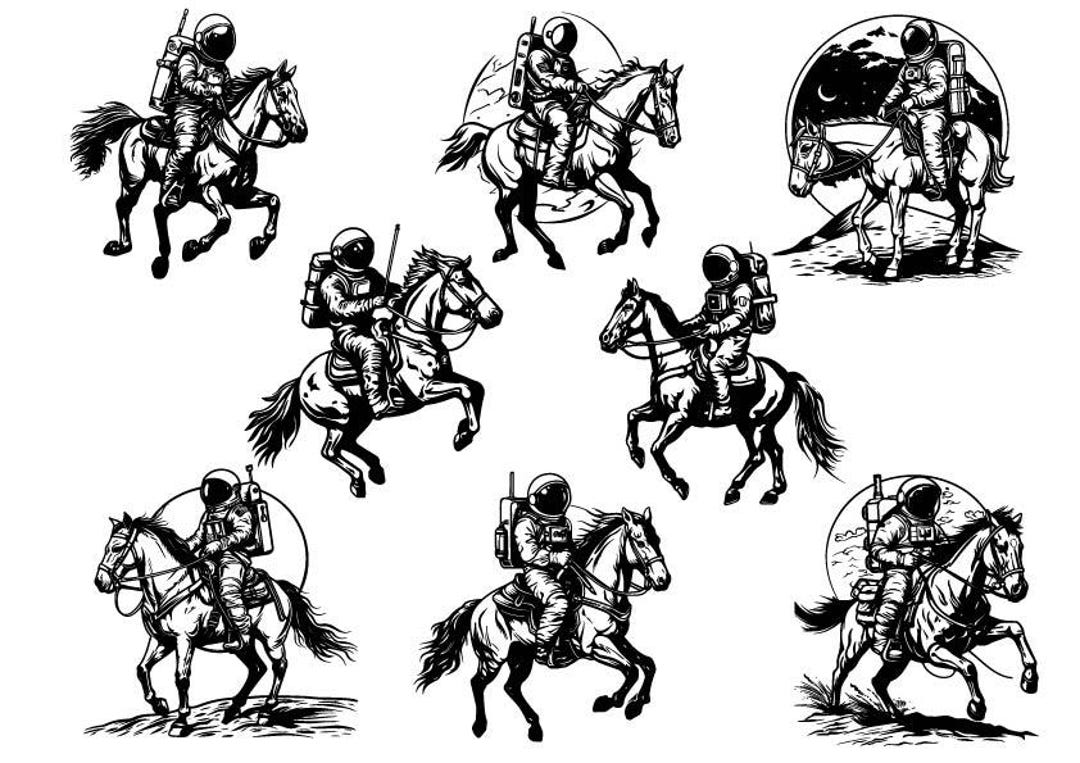 Outer Space Svg, Astronaut Svg, Space Cowboy Svg, Astronaut Clipart ...