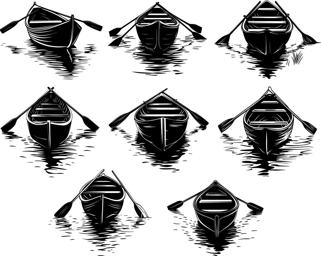 Boats Bundle Svg, Rowing Boat Svg, Lake Boat Svg, Boats Clipart, Boats ...