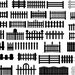 Fence SVG Bundle, Picket Fence Svg, Iron Cast Fence Svg, Wooden Fence ...