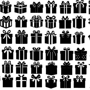 Christmas Gift SVG, Present SVG Bundle, Gift Svg, Present Clipart ...