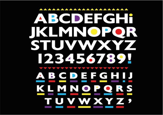 Martin Font SVG Individual Letters Svg American Font Svg - Etsy.de
