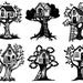 Tree House Svg, Tree House Clipart, Tree House Doodle Svg, Tree House ...