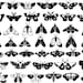 Moth Svg Bundle, Moth Clipart, Moth Cut Files for Cricut, Butterfly Svg ...